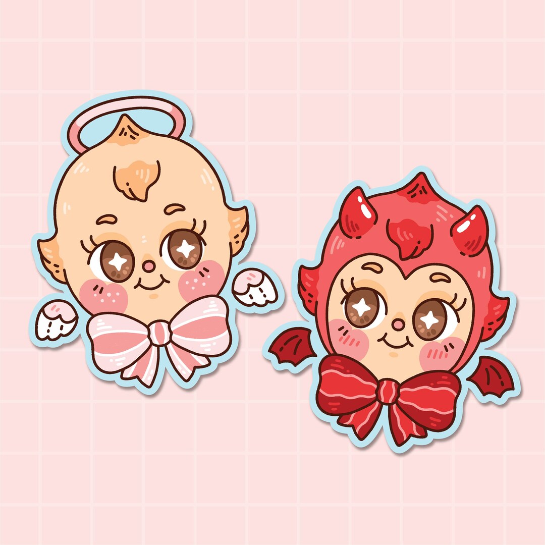 Heavenly Kewpie Stickers - Etsy