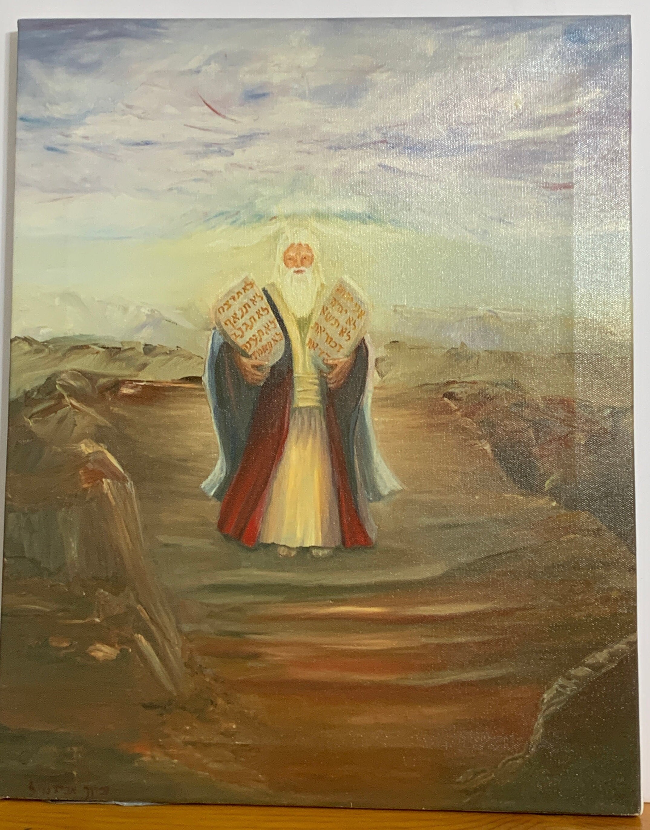 MOSES With the TEN COMMANDMENTS, High Quality Print From Original ...