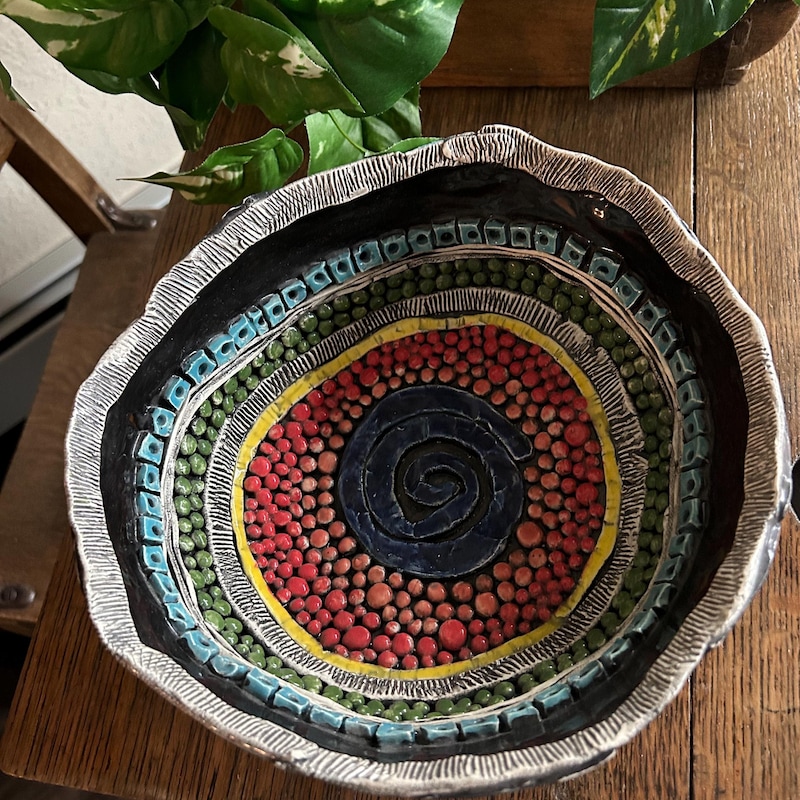 Handbuilt Bowl - Etsy
