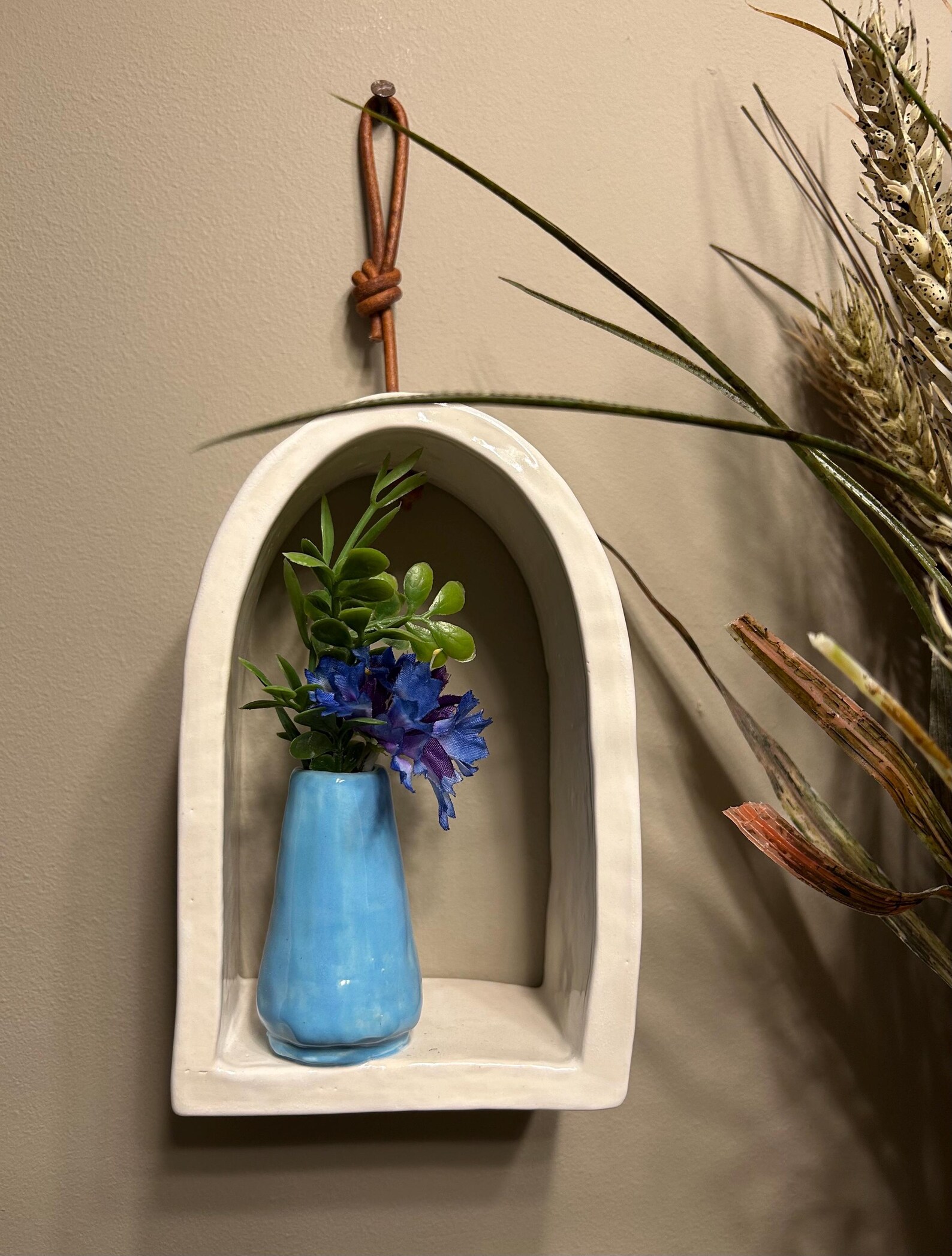 Small Contemporary Clay Shelf - Etsy