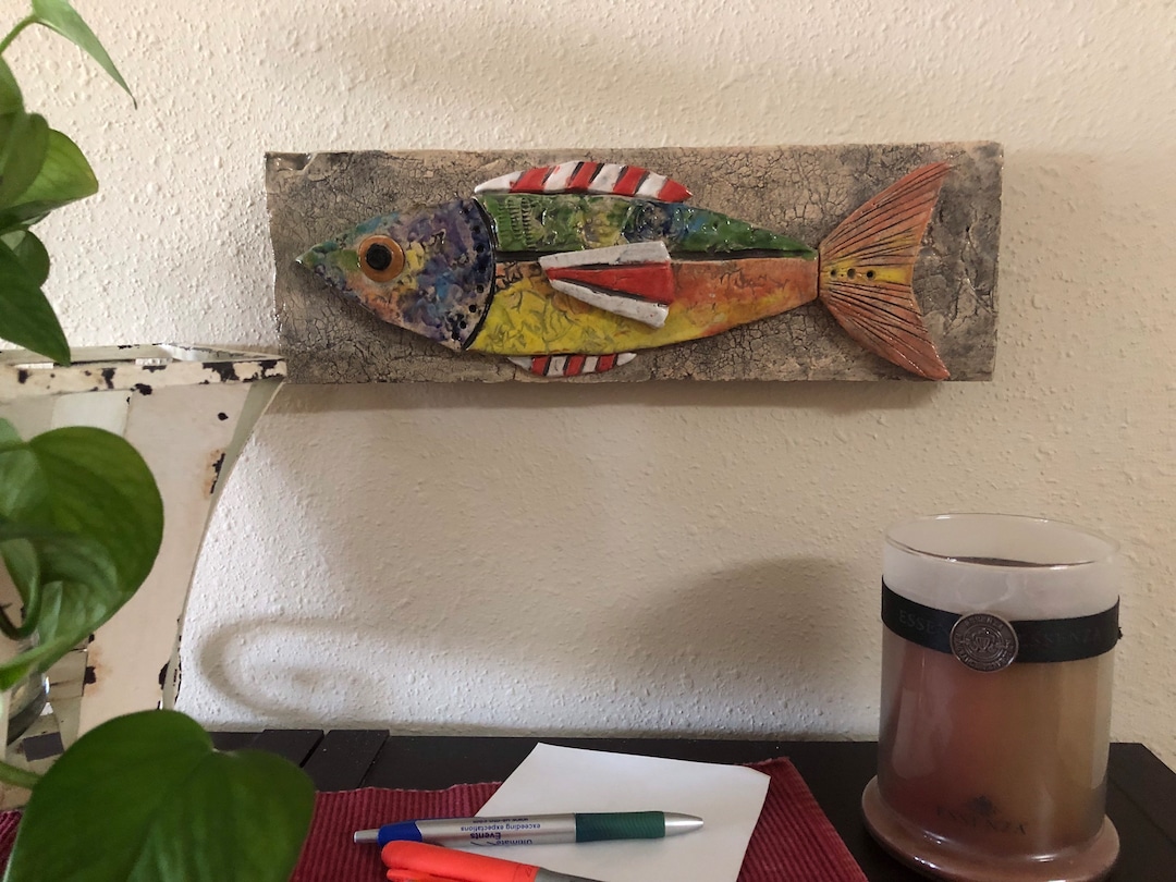 Handsome Fish Wall Tile - Etsy