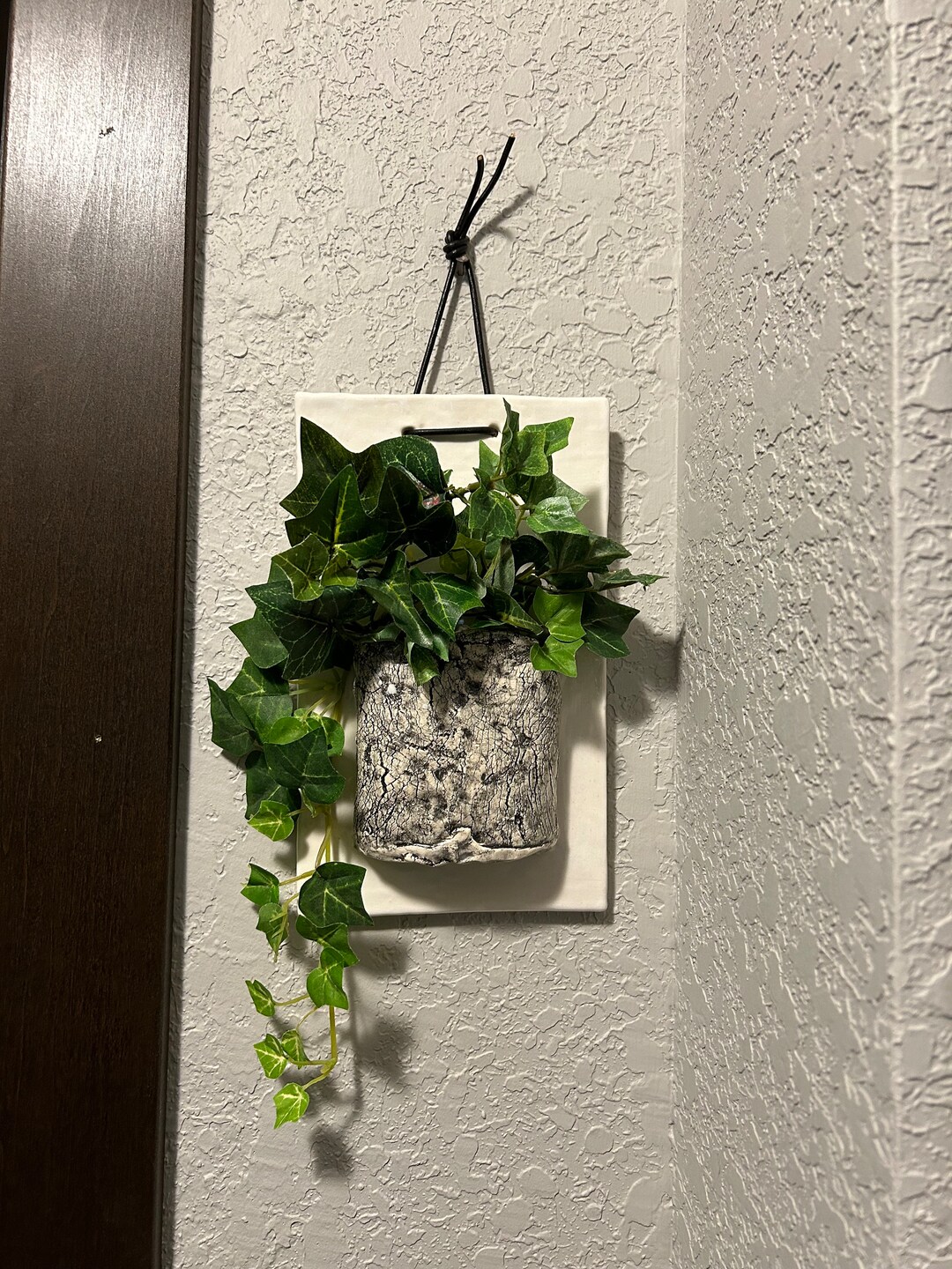 Elegant Black & White Wall Pocket #1 - Etsy
