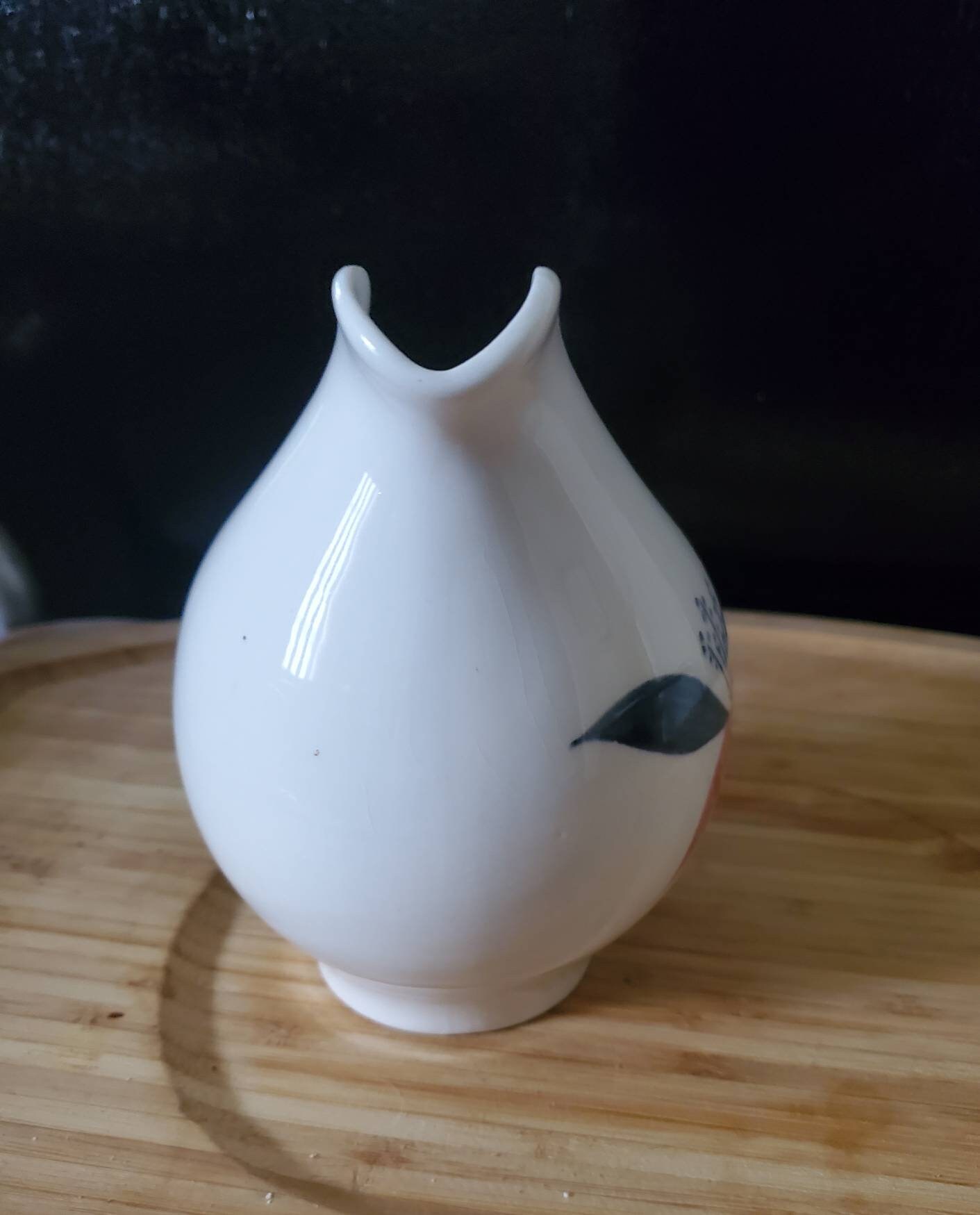 Midcentury Stetson Creamer Pitcher Handpainted Pink Grey | Etsy