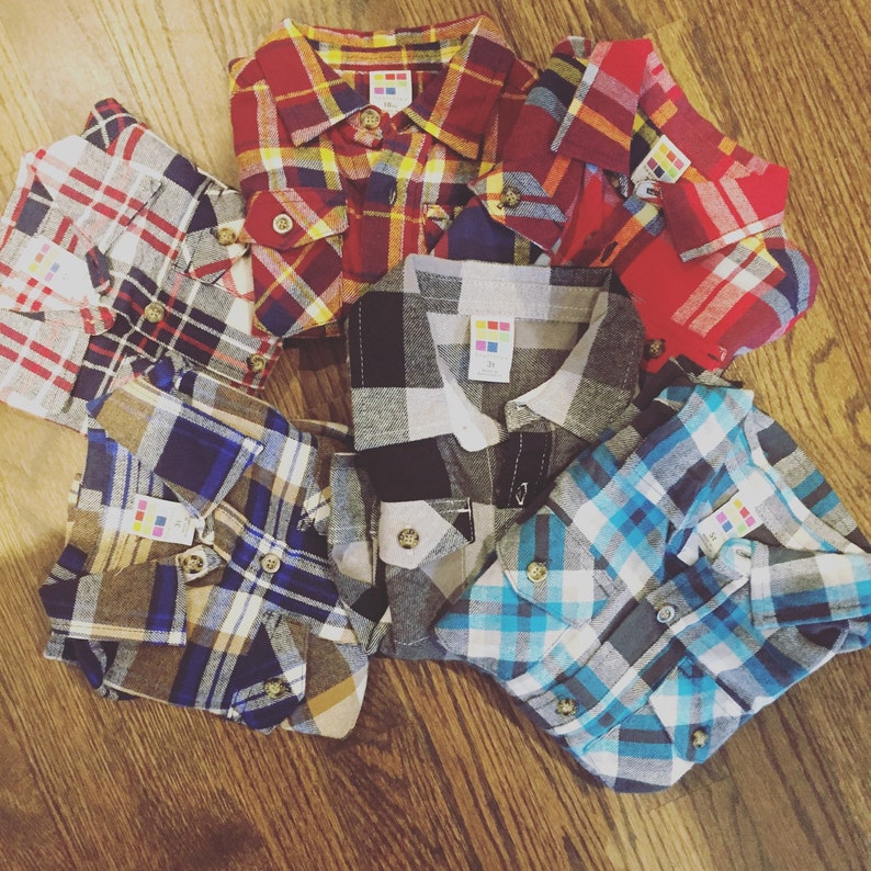 Custom Flannel Shirt Custom Design Personalized Shirt Girls | Etsy