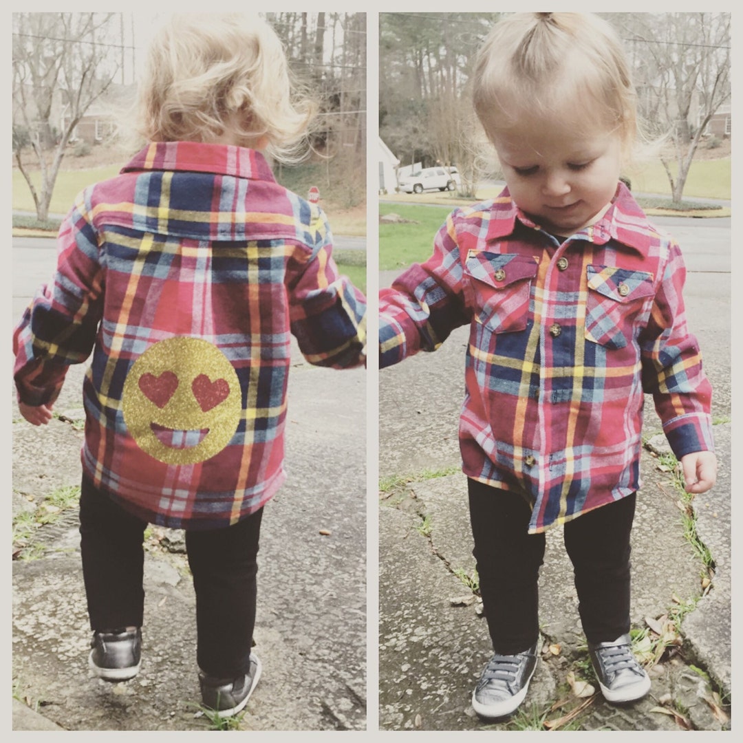 Custom Flannel Shirt, Custom Design, Personalized Shirt, Girls Shirt ...
