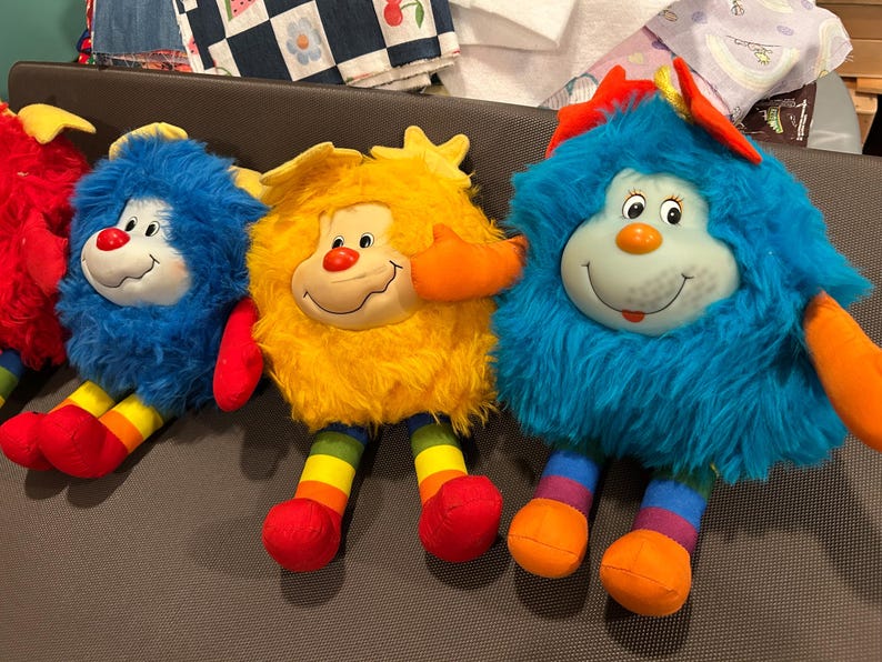 Vintage Rainbow Brite Sprite Plush Doll, Hallmark, 1980s - Etsy