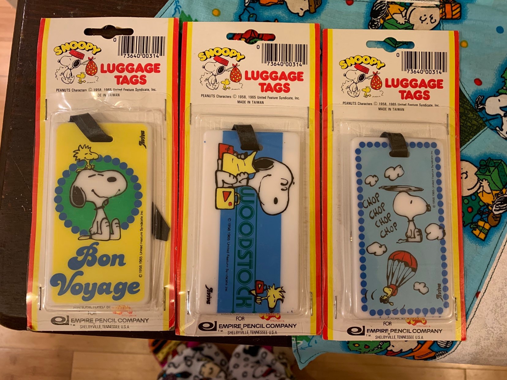 Vintage Snoopy Snoopy Snoopy Luggage Tag 1950/1965 Luggage - Etsy