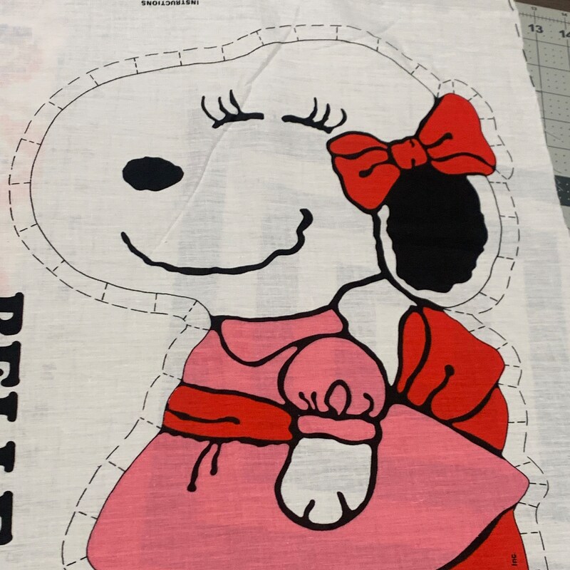 Snoopy Panel - Etsy