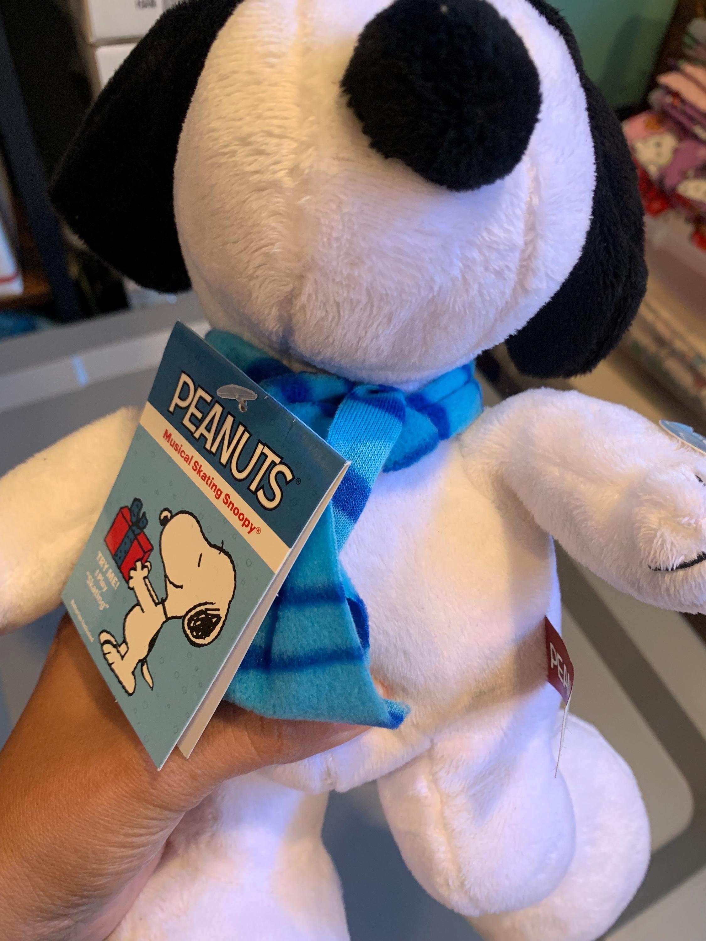 Animated Snoopy Plush Toy: Plays Linus and Lucy Song (12" X 8" X 6") - Etsy
