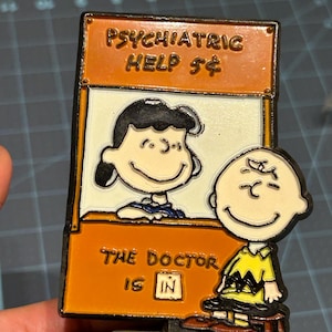 Peanuts Psychiatric Help 5 Cents - Etsy