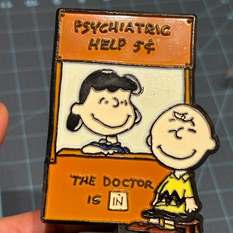 Peanuts Psychiatric Help 5 Cents - Etsy