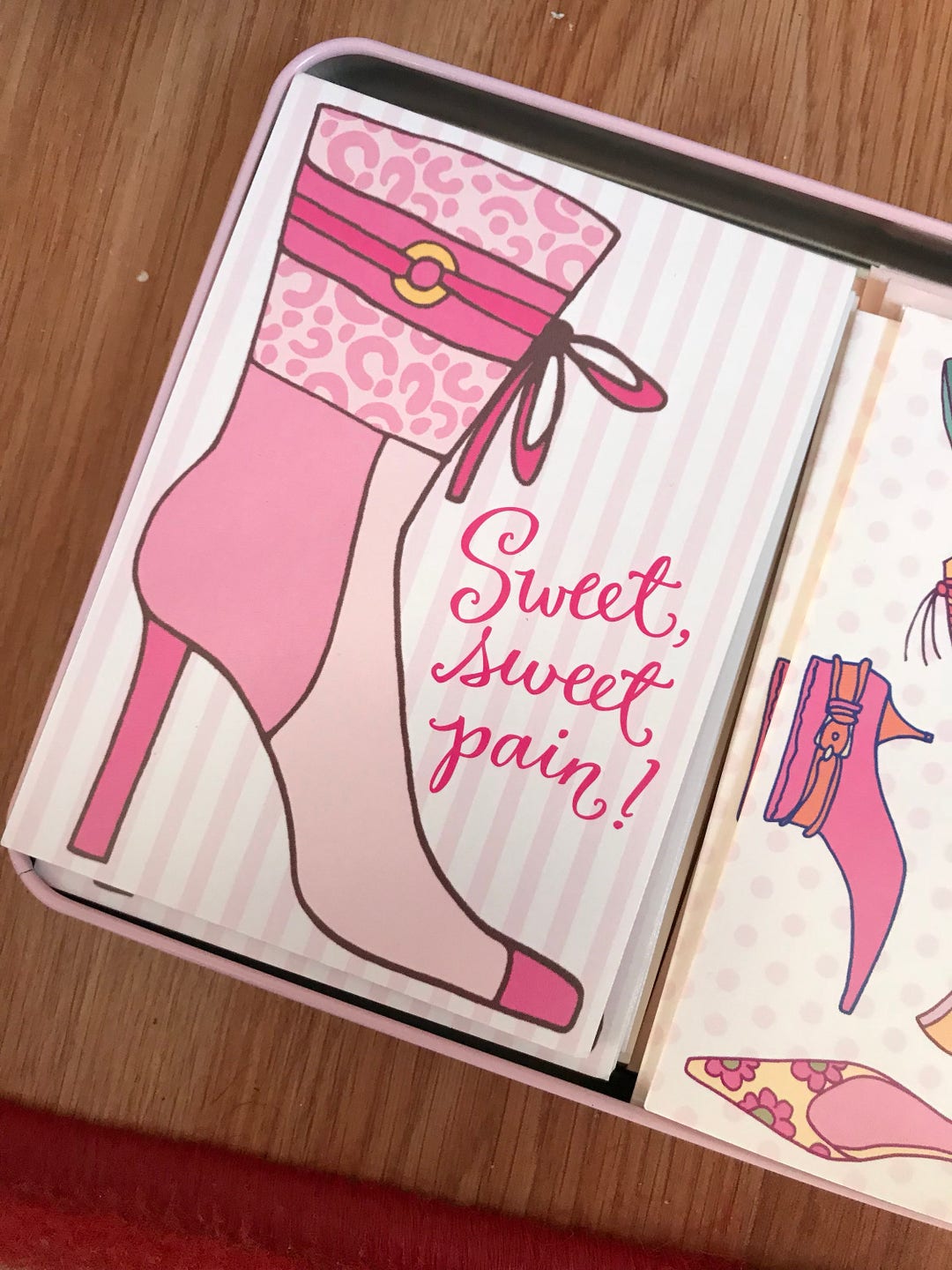 Hallmark Shoe Theme Cards: Party Invitations, Thank You Notes - Etsy