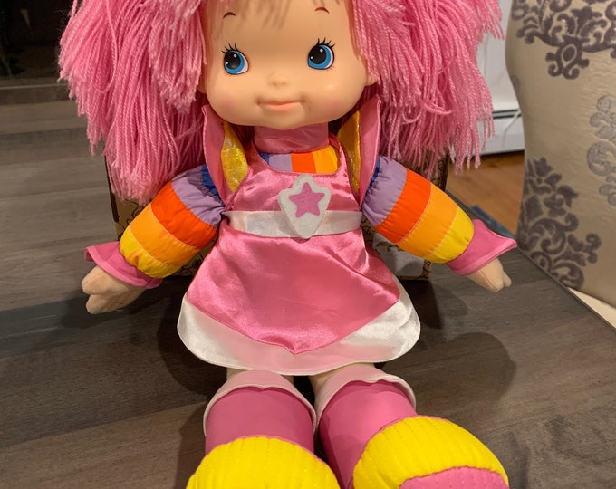 New Rainbow Bright Doll, Tickled Pink 18” Hallmark Rainbow Bright ...