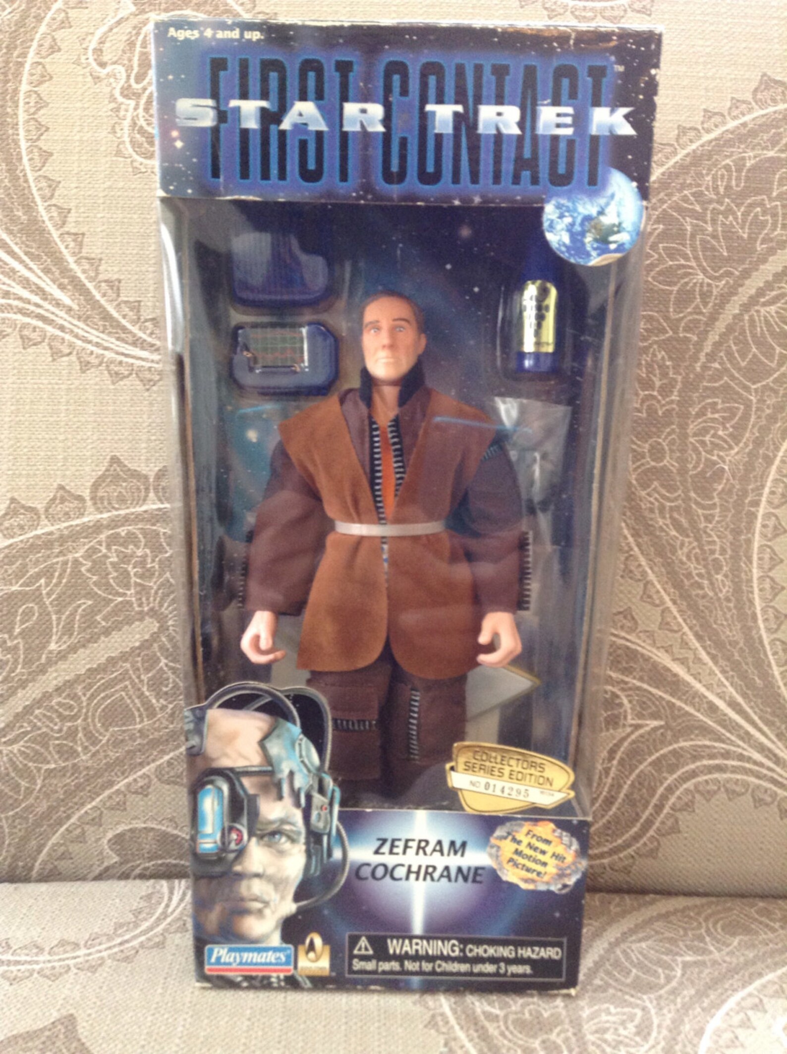 Star Trek Zefram Cochrane Star Trek Action Figures Unopened - Etsy