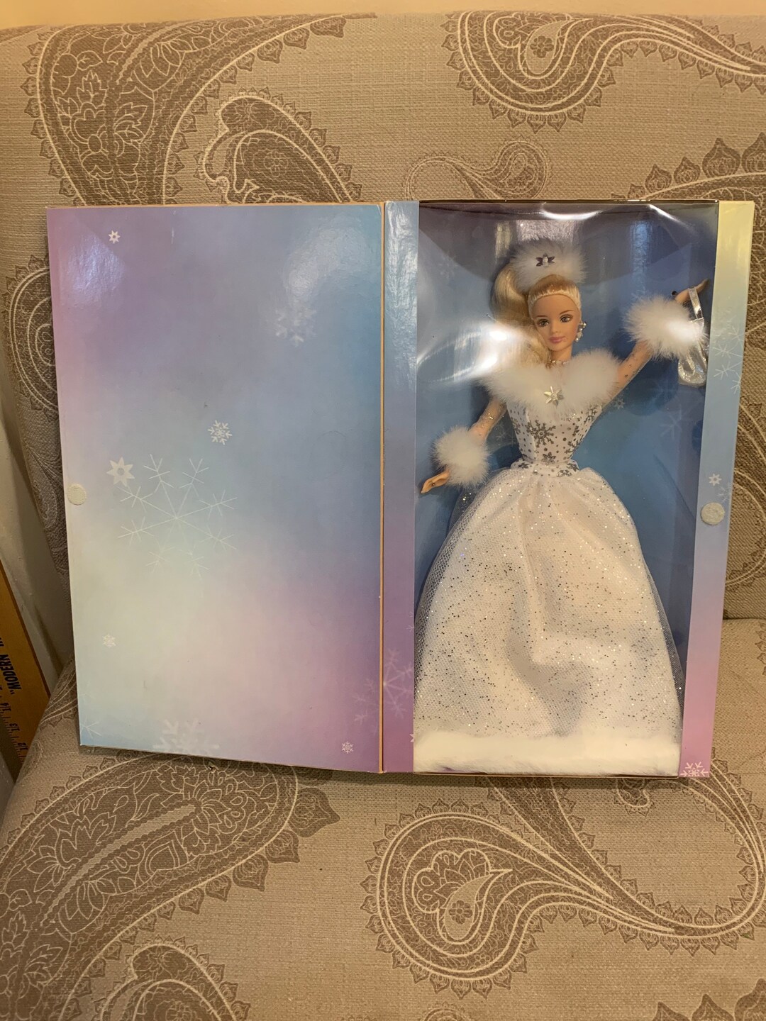 Winter Reflection Barbie. Unopened Box 2002, Barbie, White Gown ...