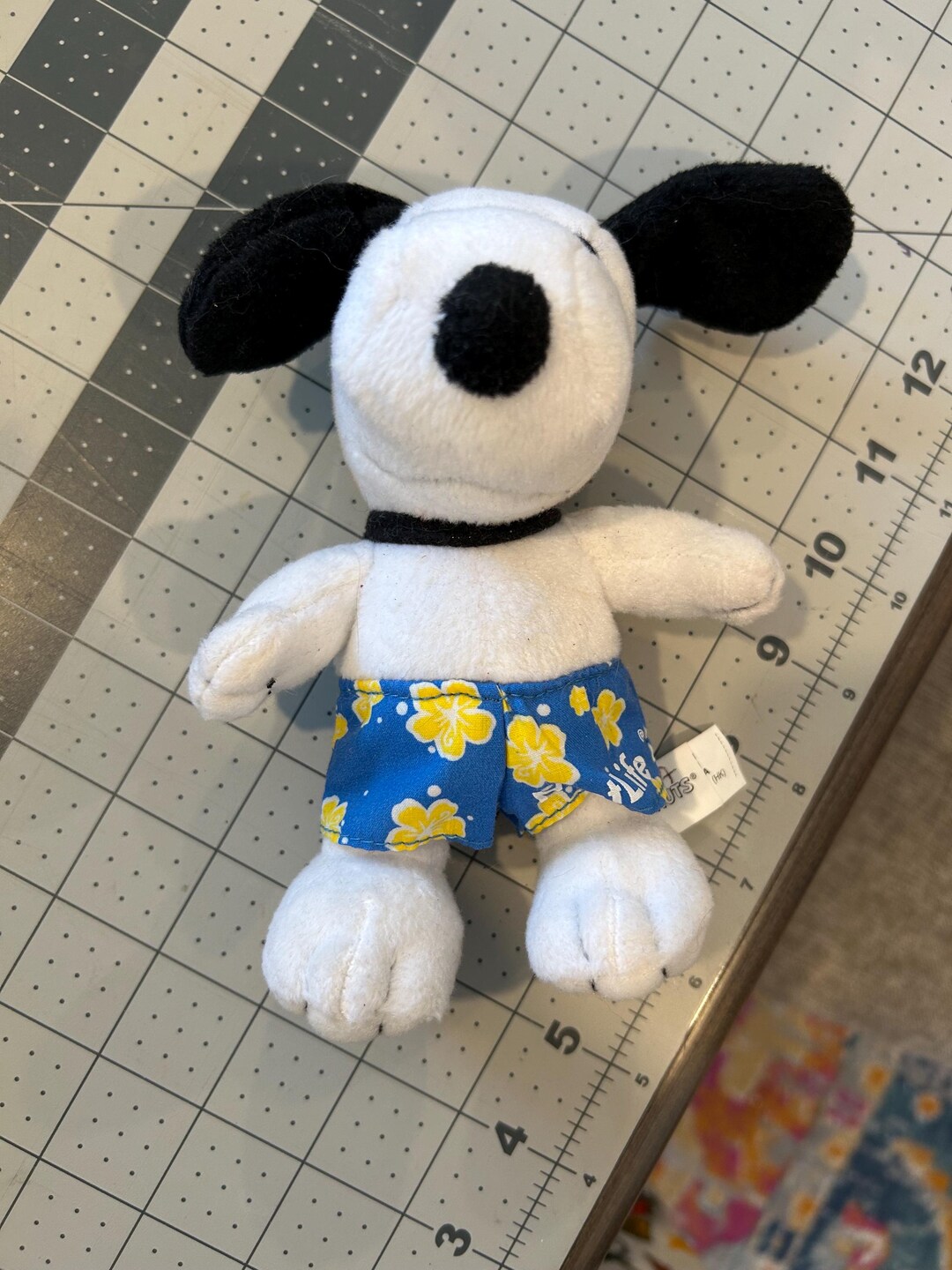 Vintage Metlife Snoopy Plush, Surfer With Flower Shorts - Etsy