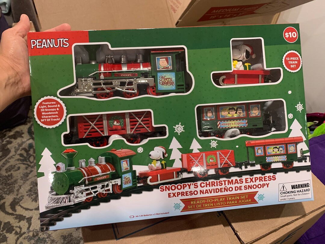 Peanuts Train Snoopy Train. Lucy Snoopy. Battery Operated. - Etsy