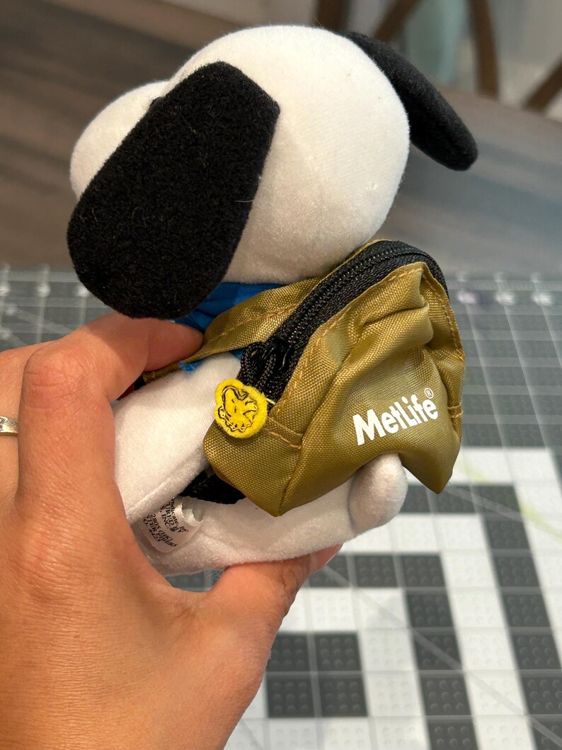 Metlife Snoopy Plush, Snoopy Camp. MISSING His Hat. - Etsy
