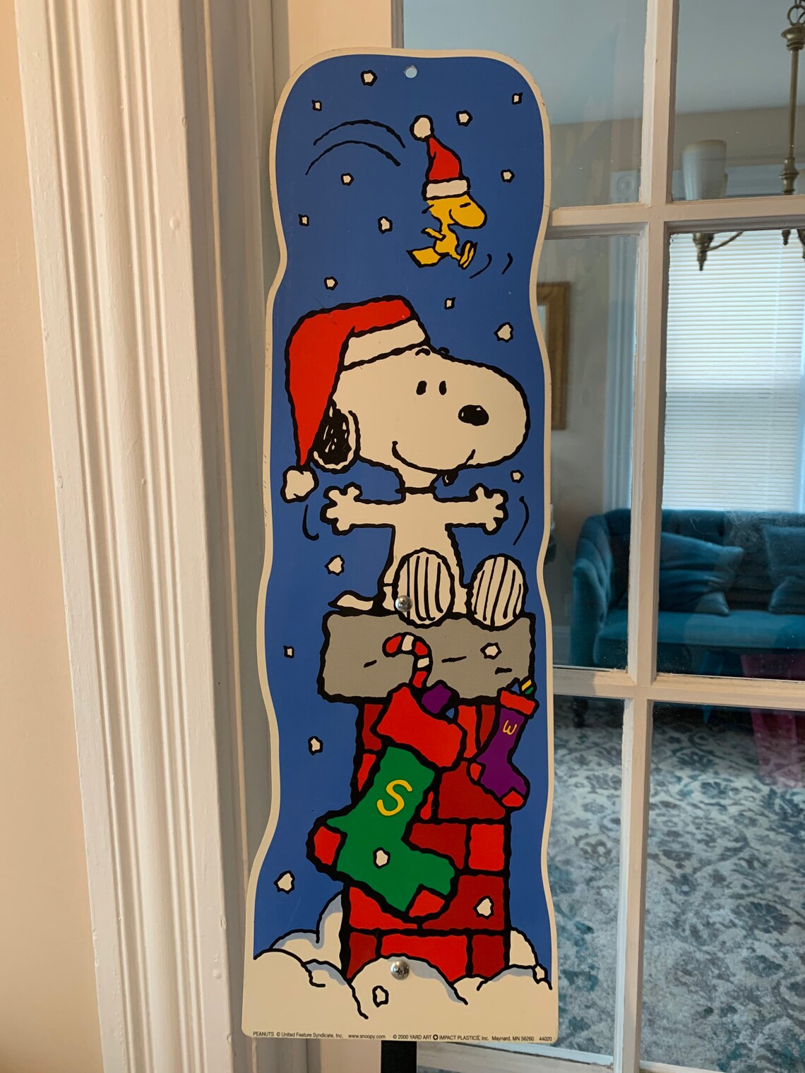 Snoopy Christmas Yard Sign. Christmas Decorations Outdoor. | Etsy