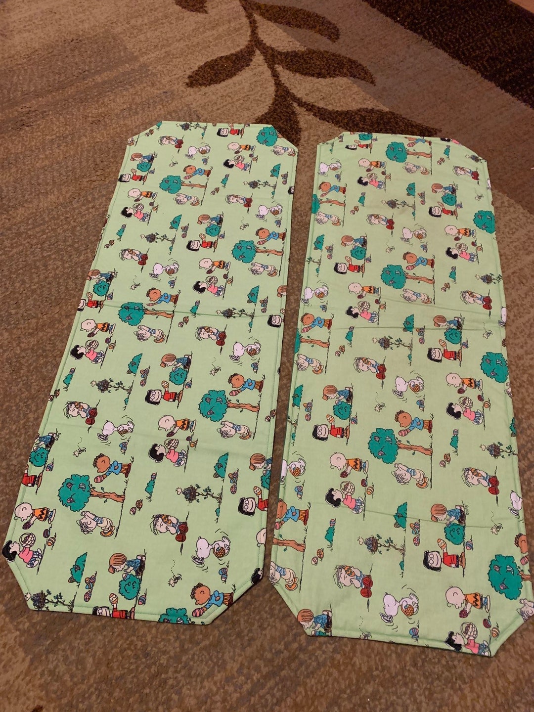 Snoopy Easter Table Runner & Placemats: Retired Peanuts Fabric - Etsy