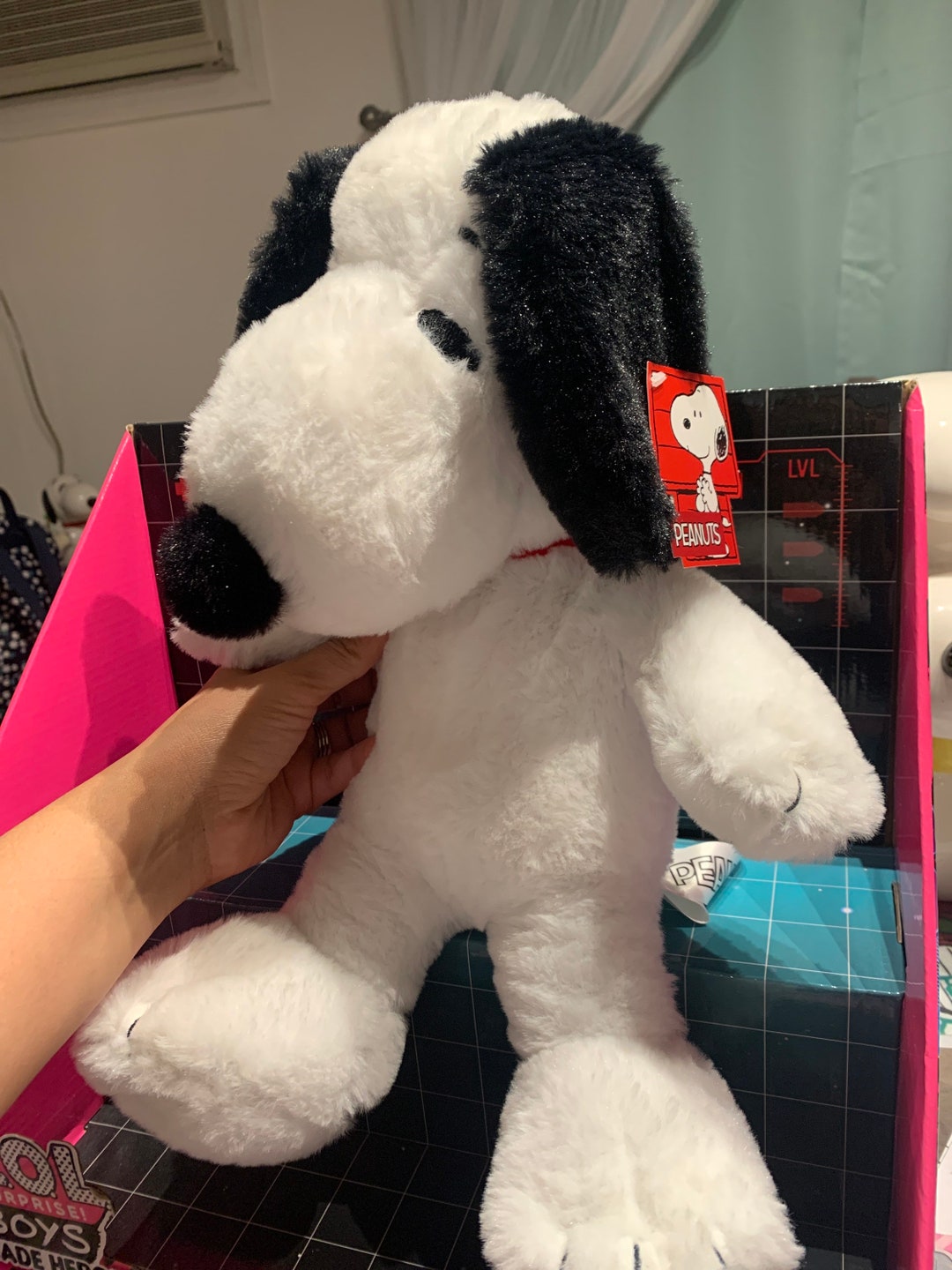 The Peanuts Toys, Plush, Snoopy Plush, Dog Plush. Very Cute Snoopy ...