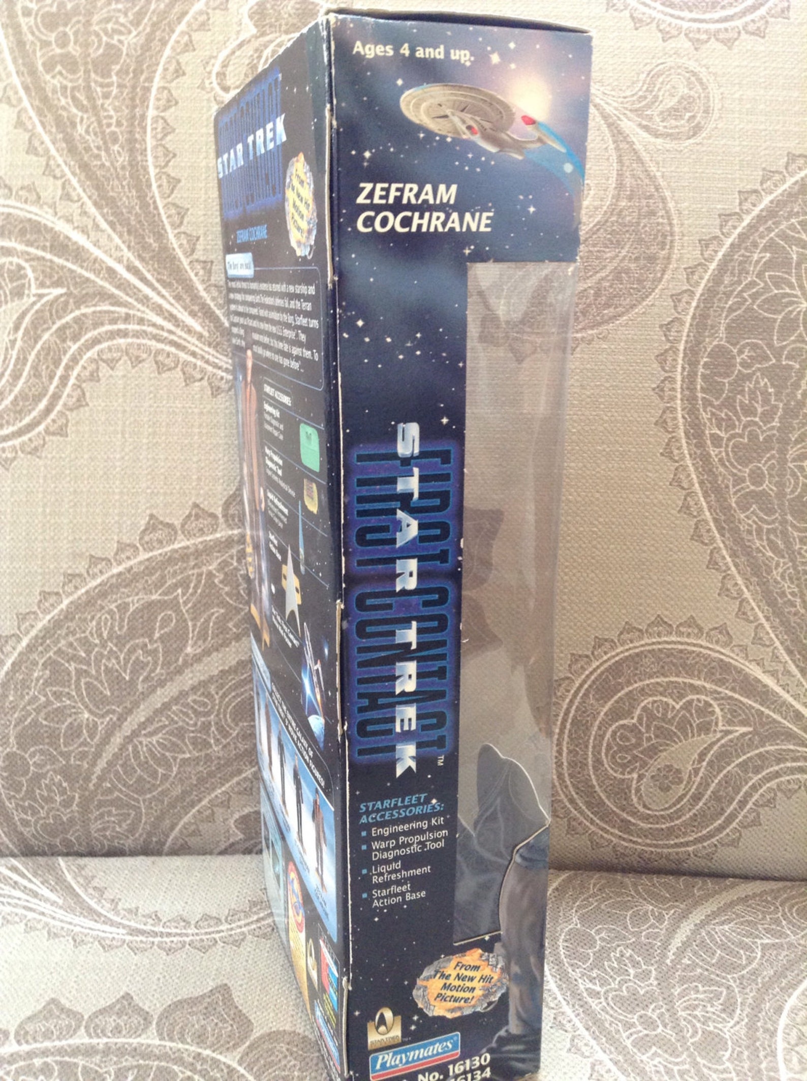 Star Trek Zefram Cochrane Star Trek action figures unopened | Etsy