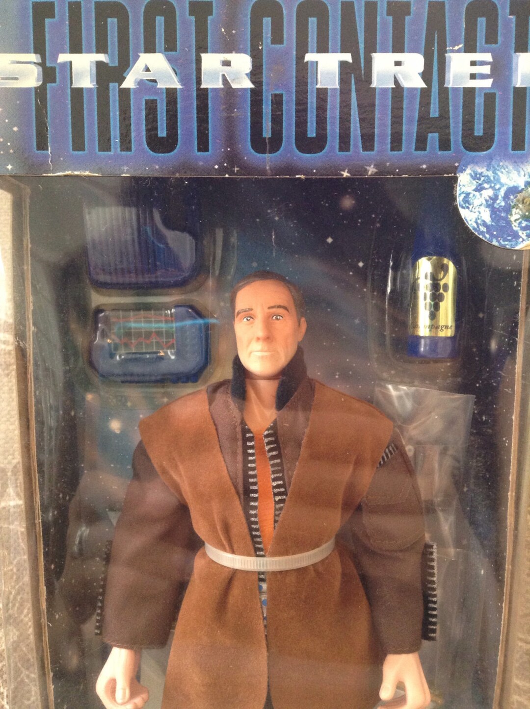 Star Trek Zefram Cochrane, Star Trek Action Figures, Unopened Box. - Etsy
