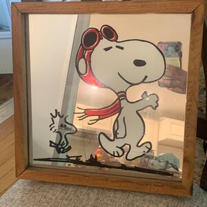 Snoopy Mirror Nice Vintage Conditions - Etsy