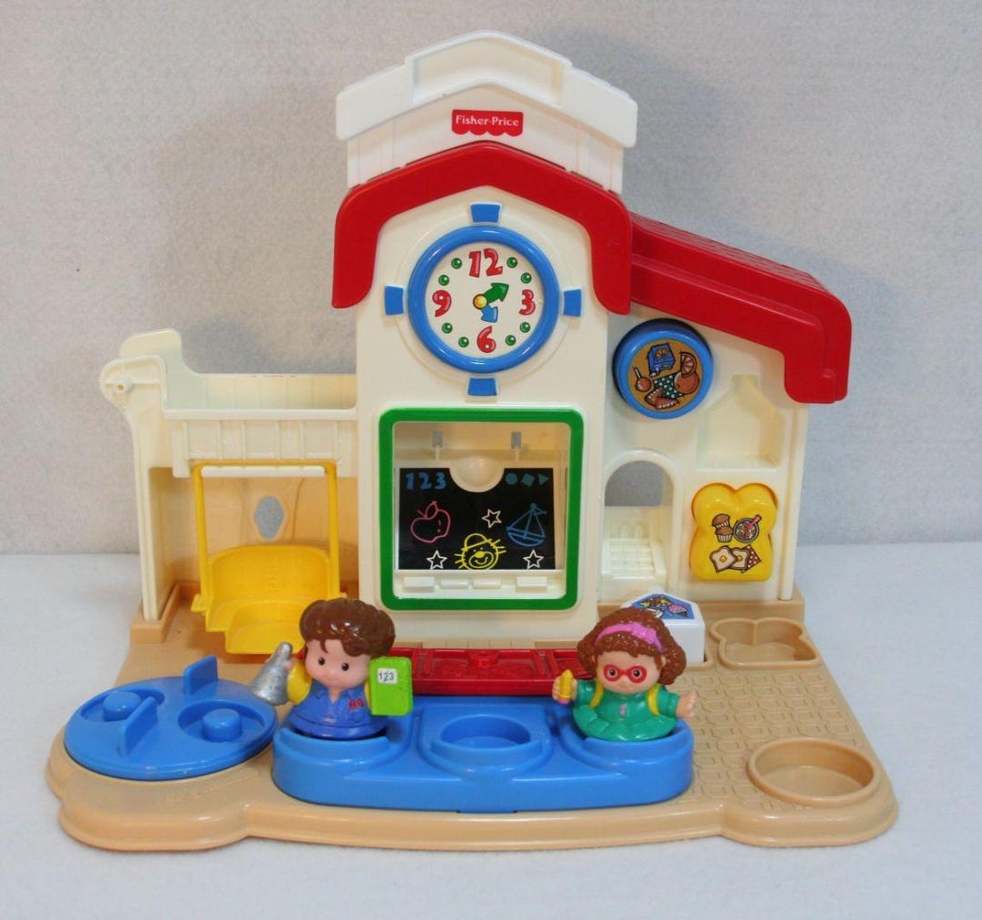 VTG Fisher Price Little People ABC Surprise School Learning Play Toy ...