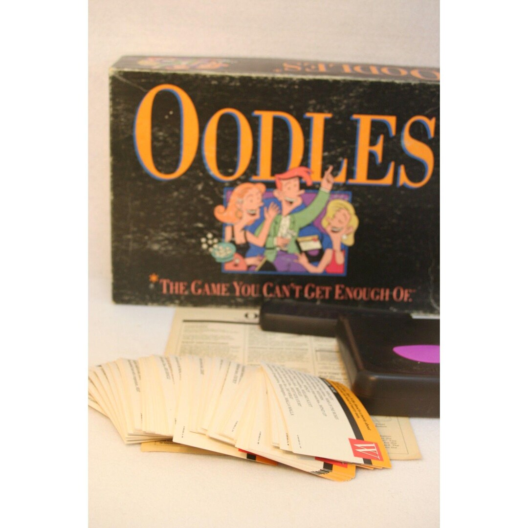 Milton Bradley VTG 1992 Electronic Oodles Family Game: - Etsy