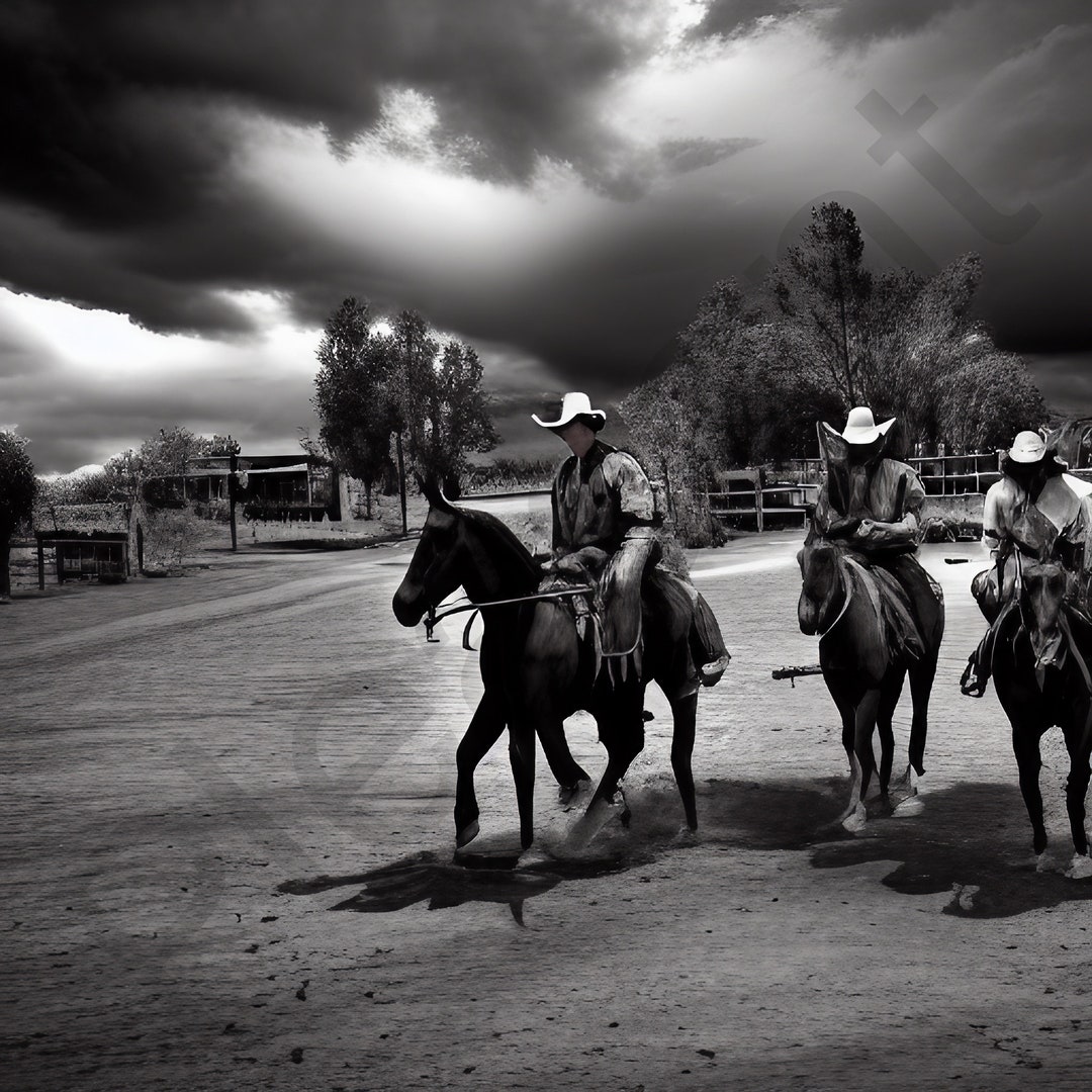 Faceless Cowboys Digital Download - Etsy