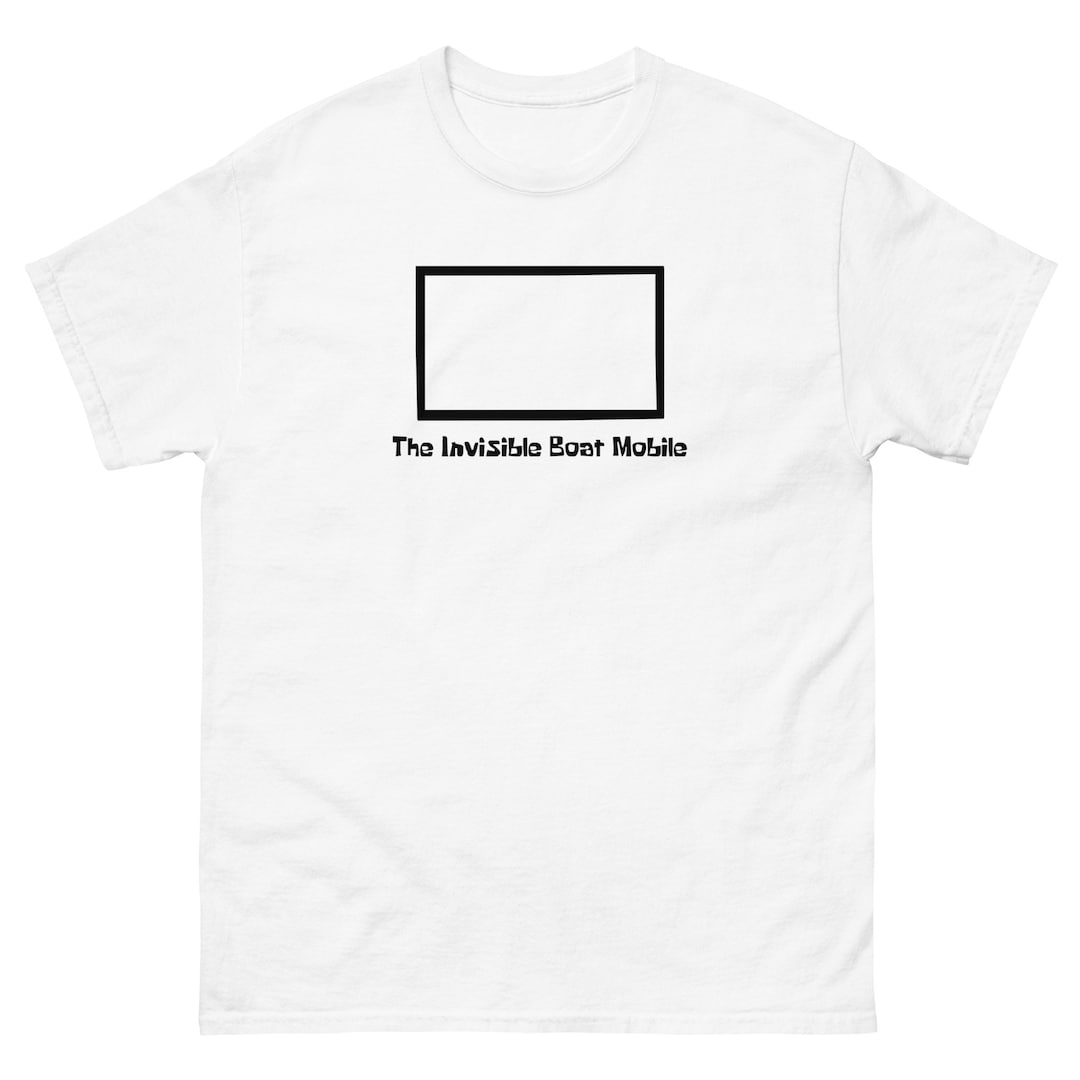 The Invisible Boat Mobile T-shirt - Etsy