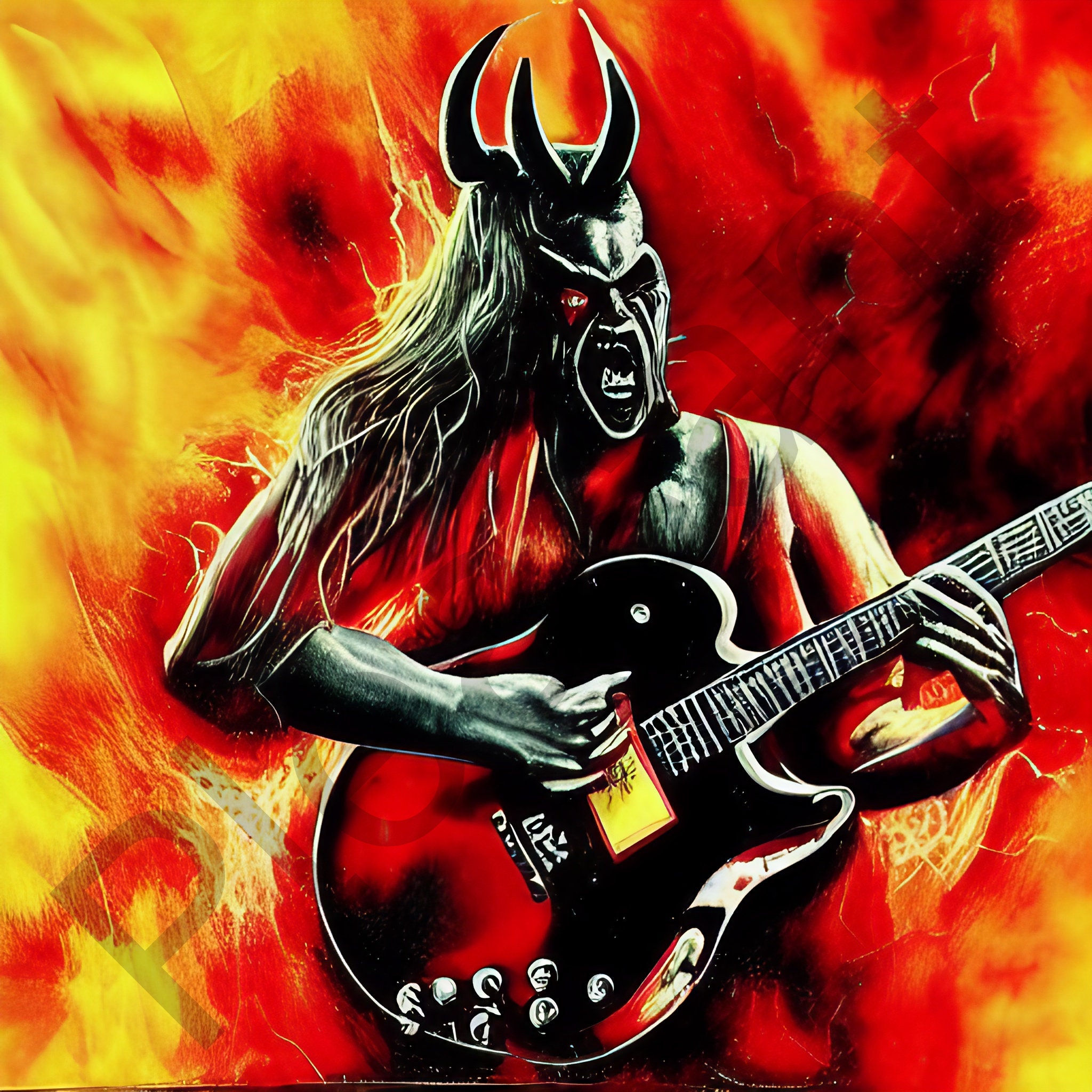 Tenacious D Devil Guitar