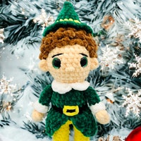 Crochet Pattern, Baby Maple Seed Amigurumi Aviator Doll, Fall, PDF ...