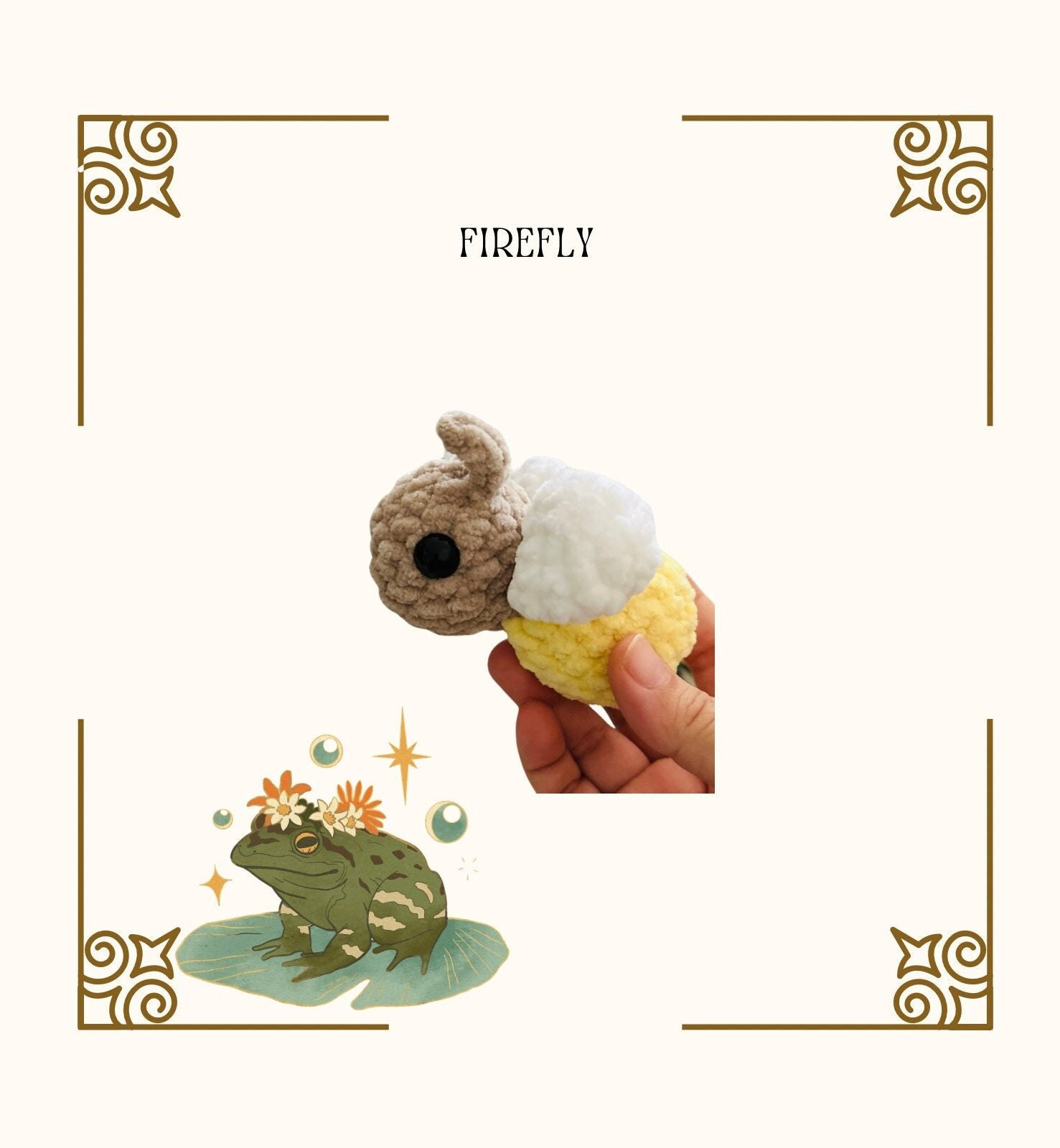 Firfly Amigurumi Crochet Pattern - Etsy