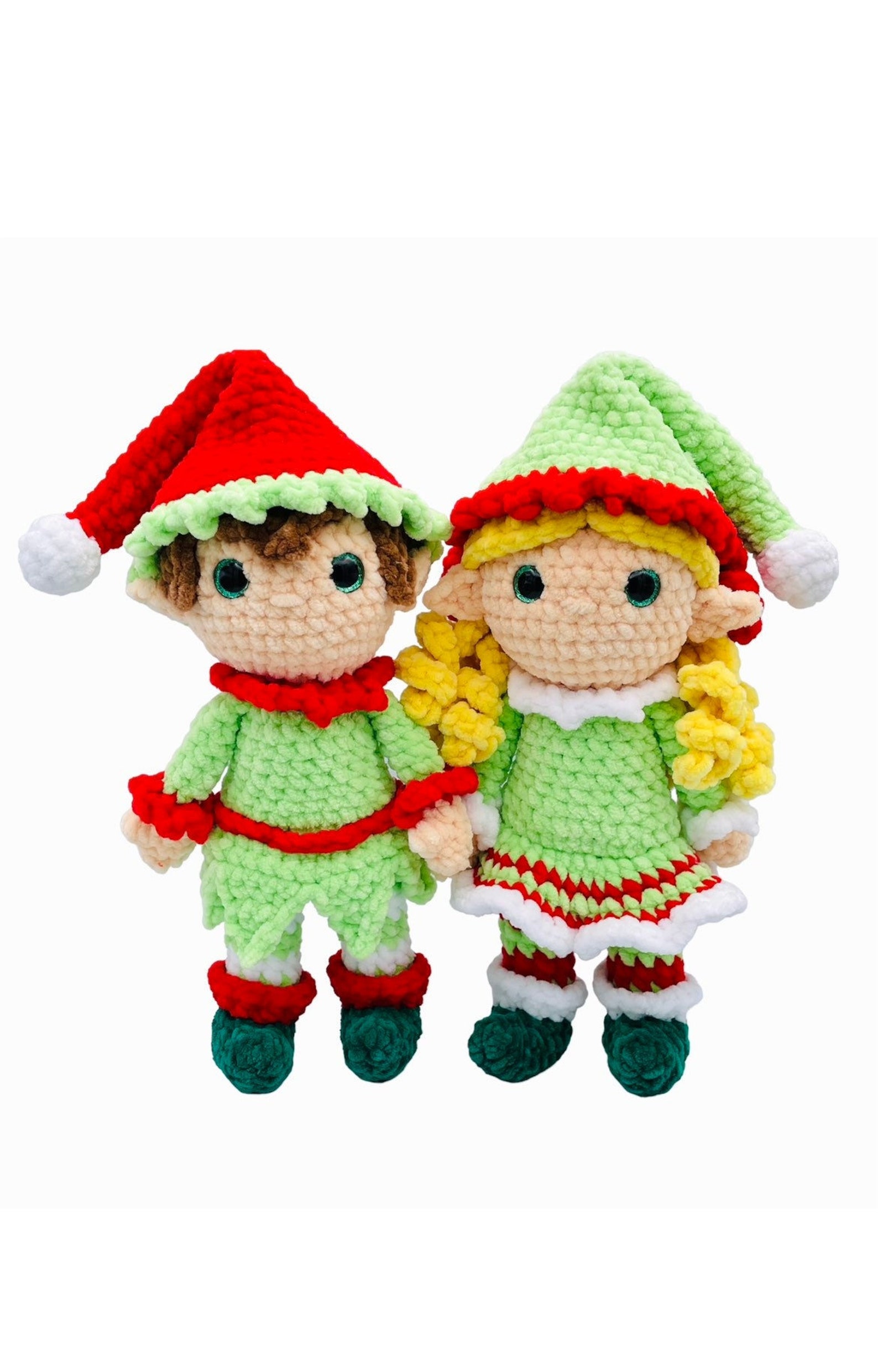 Christmas Elves | Amigurumi Crochet PDF Pattern - Etsy