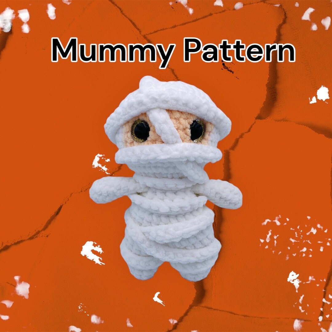 Mummy | Amigurumi | Crochet Mummy Pattern | Halloween - Etsy