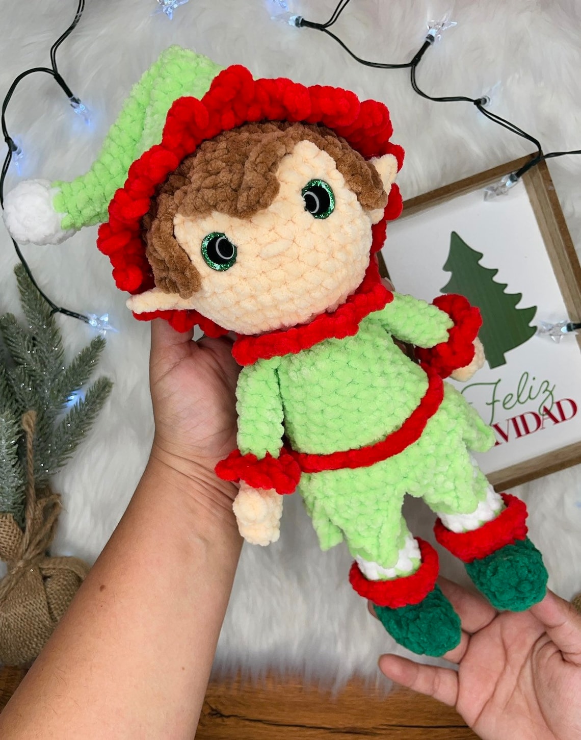 Christmas Elves Amigurumi Crochet PDF Pattern - Etsy