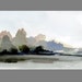 Neutral Colors Panoramic Landscape Print Distant Trees in - Etsy