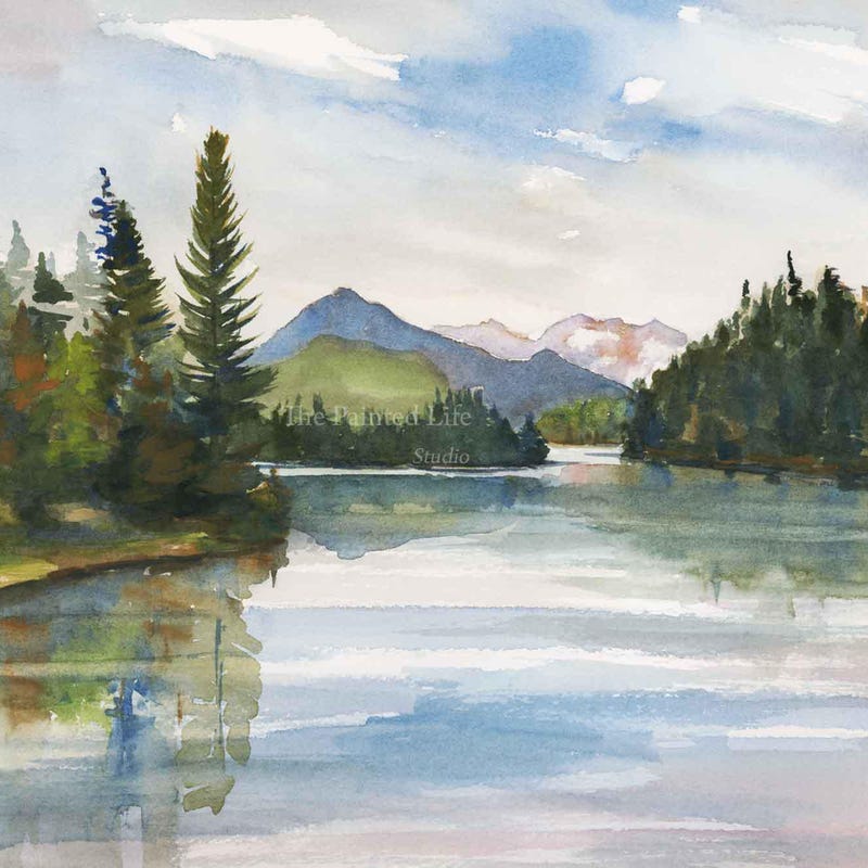 Reflection Pond - Etsy