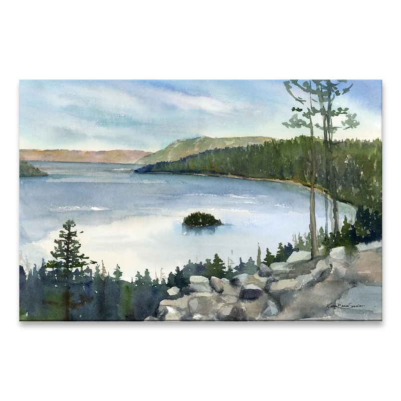 Lake Tahoe Painting - Etsy