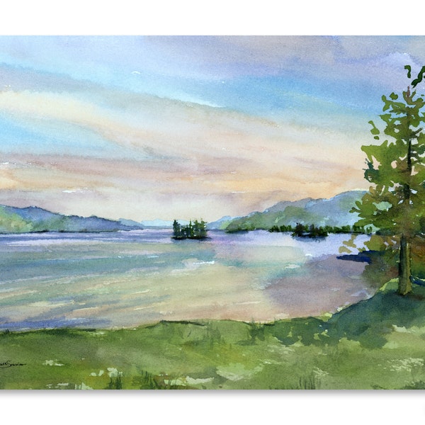 Lake George Wall Art - Etsy