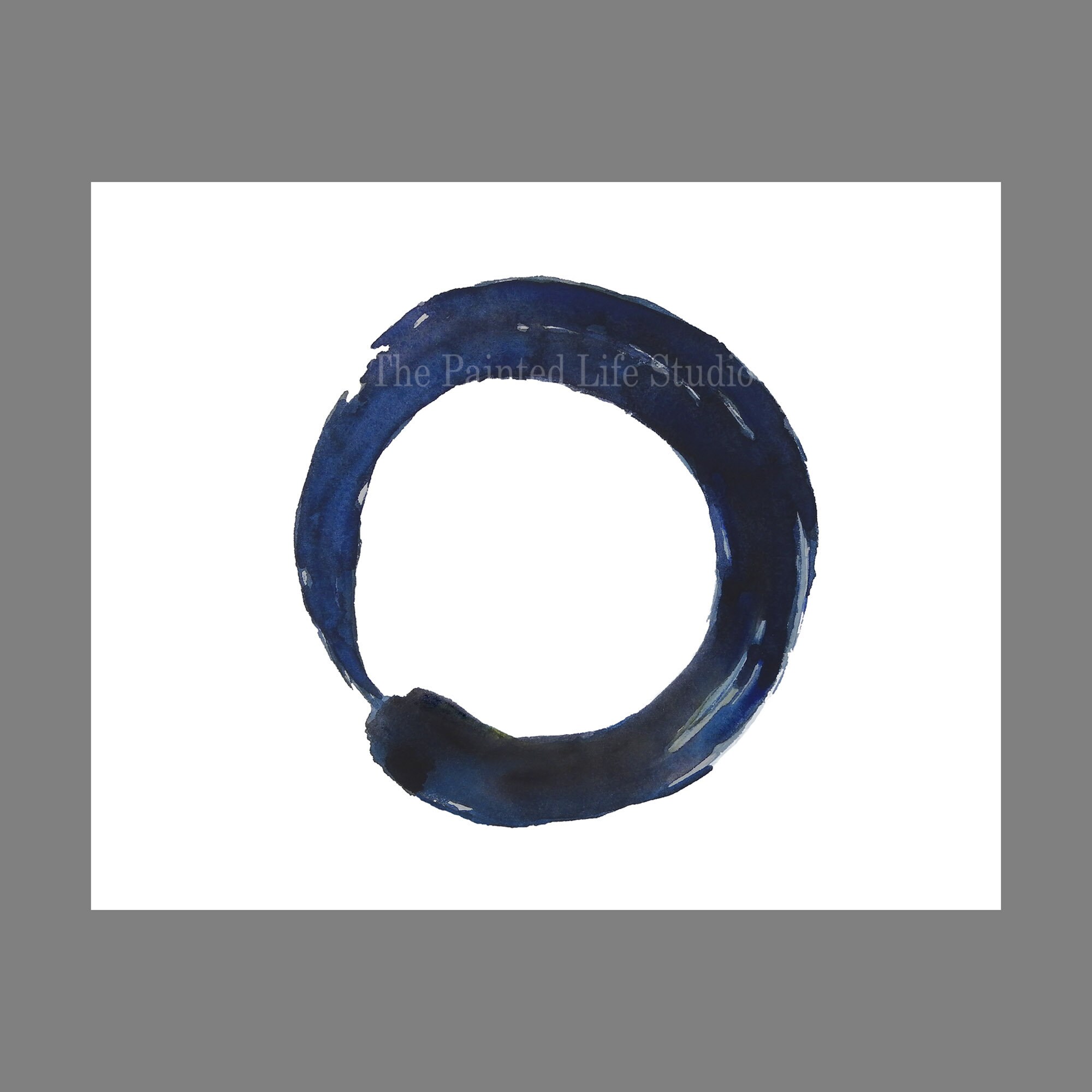 Zen Circle Blue
