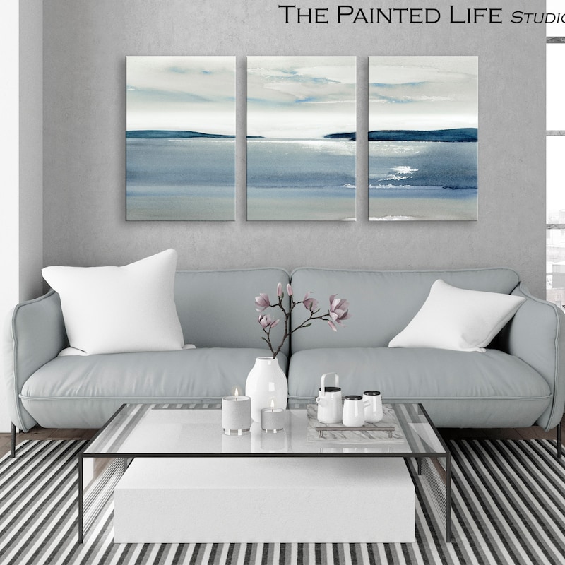 Landscape Triptych - Etsy