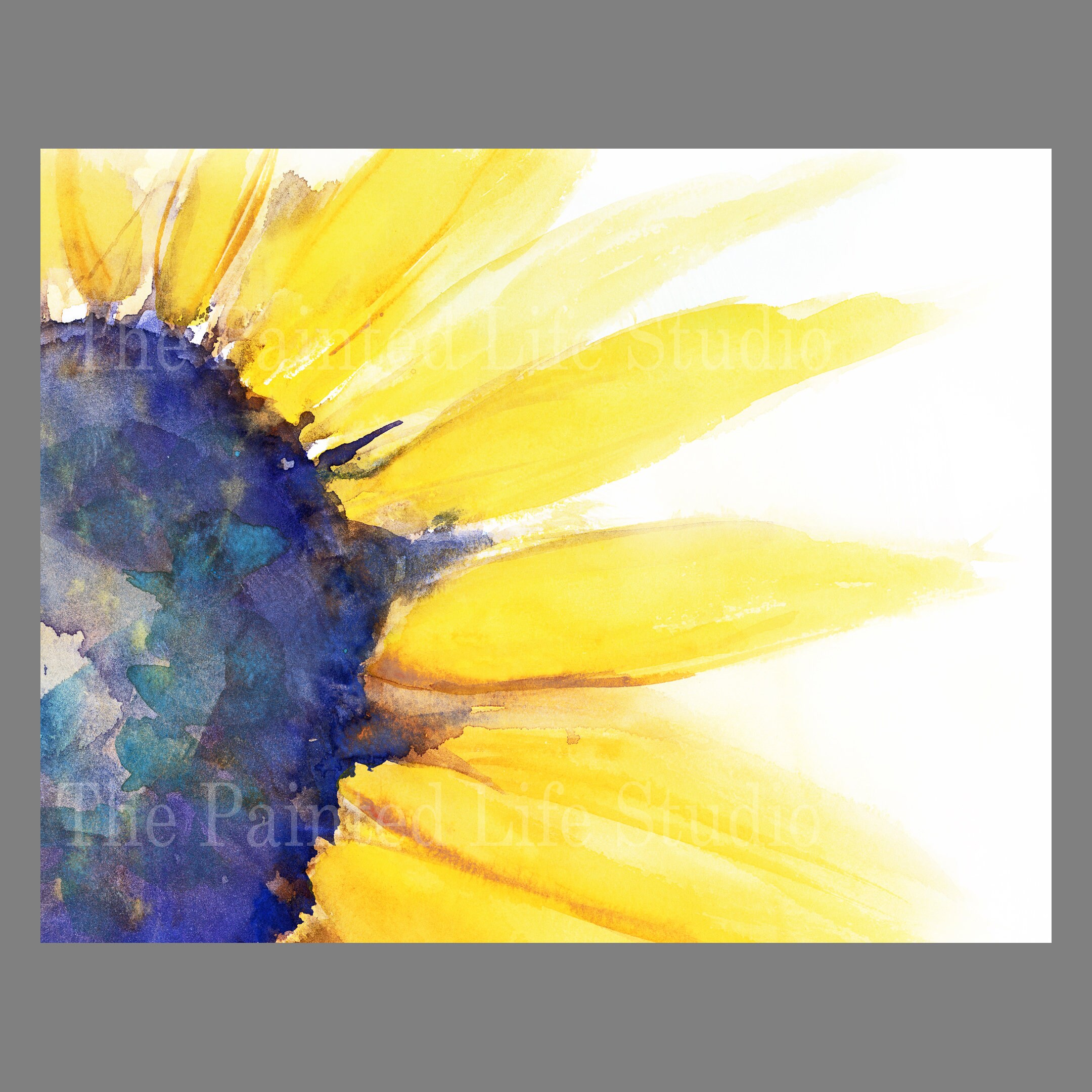 Sunflower CANVAS Print Stretched Gallery Wrapped Canvas - Etsy