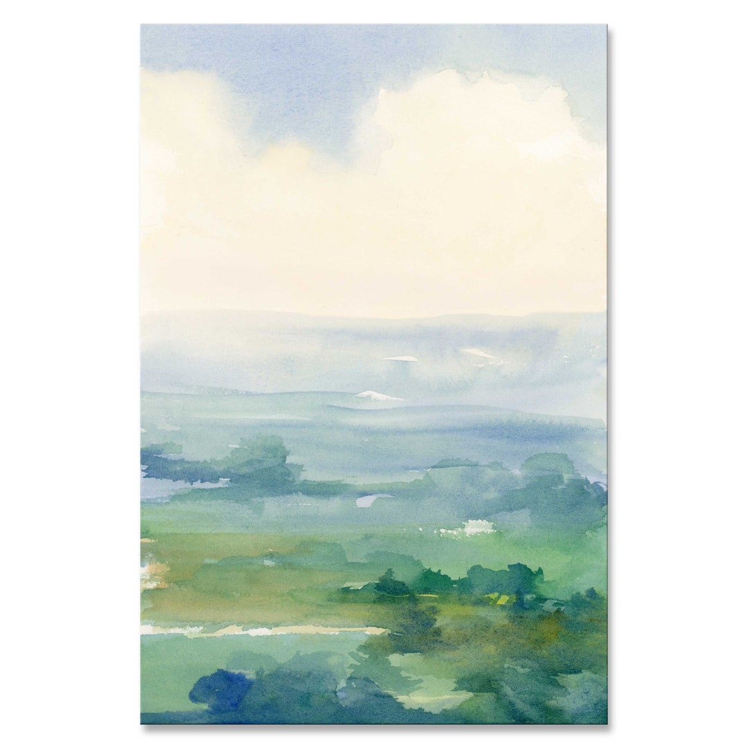 Dreamy Field CANVAS Vertical Landscape Art Print Canvas Print - Etsy