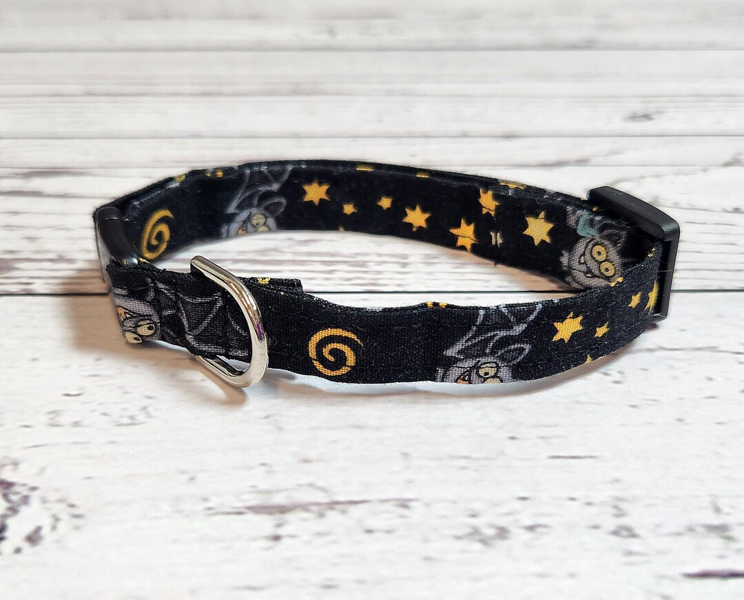 Cat Collar With Breakaway Safety Buckle. Adjustable and 1/2 Wide ...
