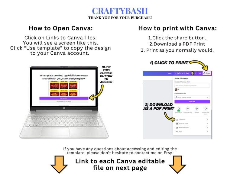 Editable Broadway-themed Musical Theater Thank You - Favor Tags ...