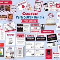 Editable Cost-co -inspired Name Tag, Employee Costume - Etsy