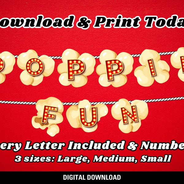 Carnival Letters - Etsy